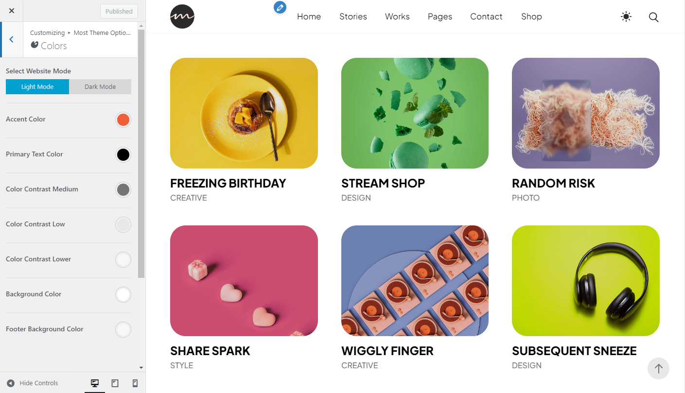 Colors – Documentation